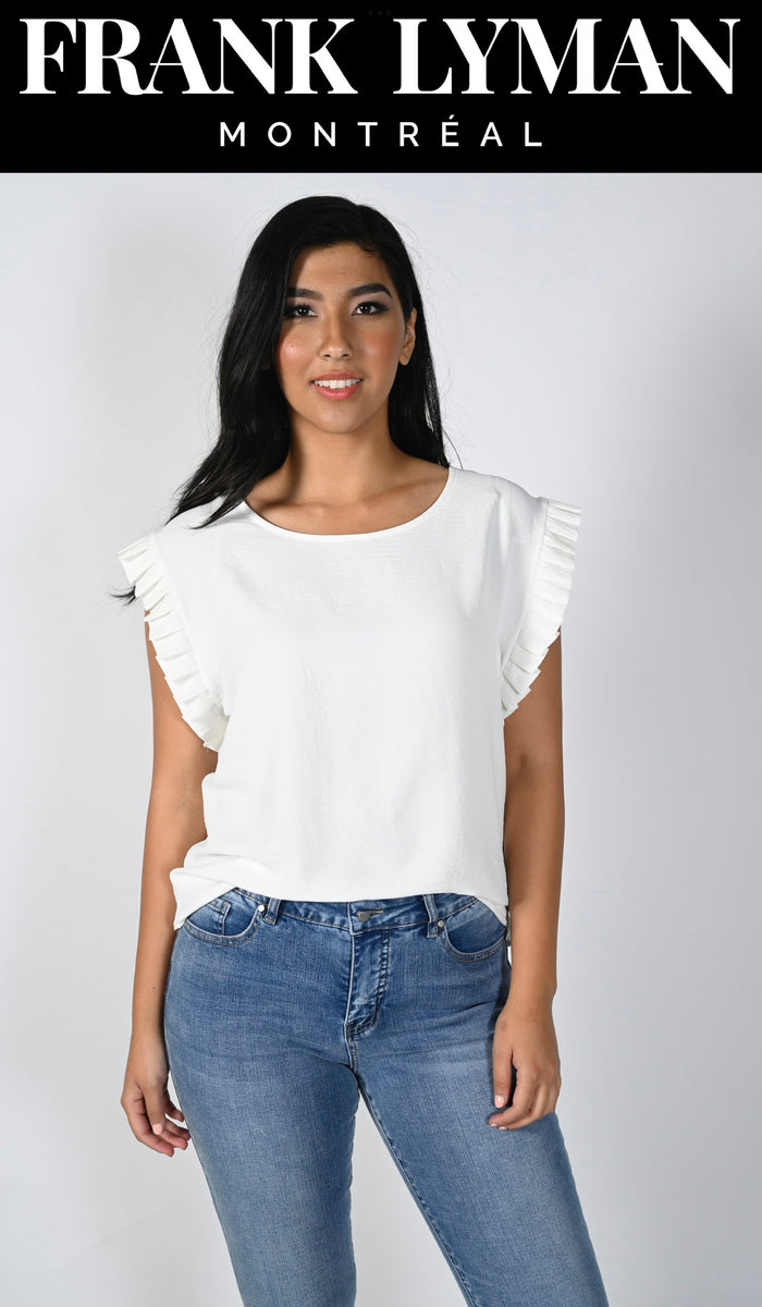 Frank Lyman Pleat Feature Top – Kachoo Giftware